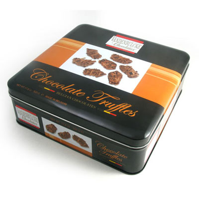 Belgium Chocolate Tin box