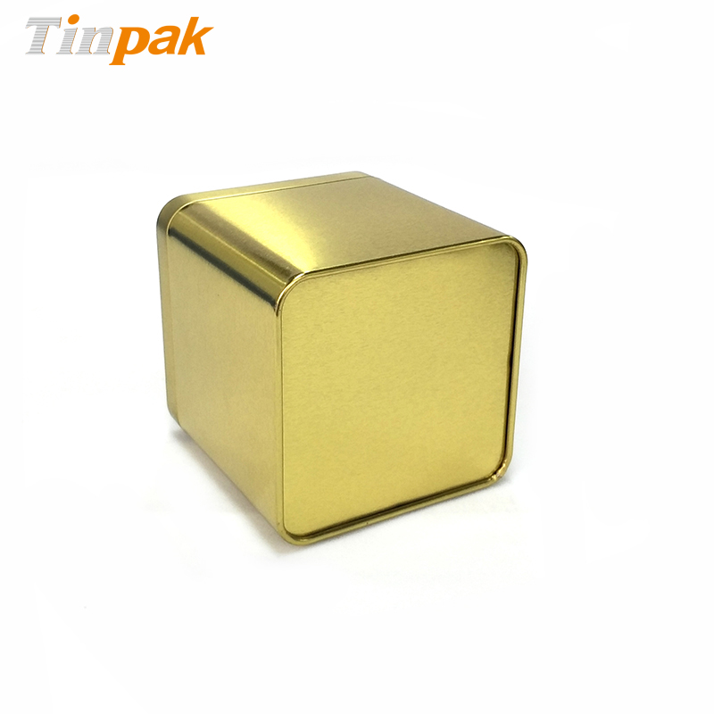 Custom Food Grade Square Tea Tins Wholesaler